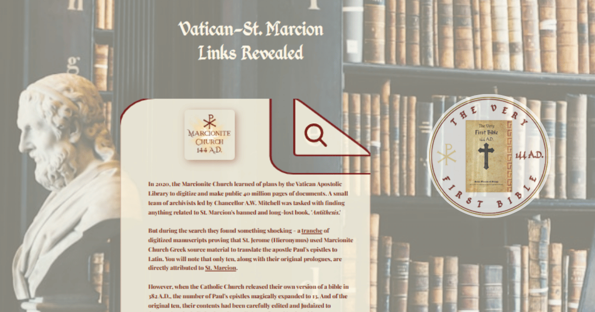Vatican-First Bible Links